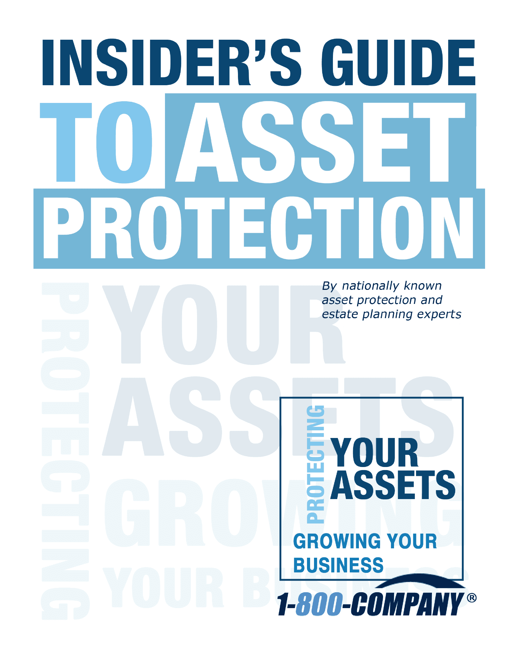 Free Asset Protection Book Download - 1-800-Company